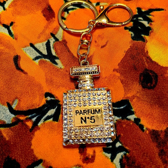 Accessories | Cutest Key Carrier With Perfume Bottle | Poshmark